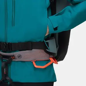 MAMMUT Crater Pro Hs Hooded Jacket - Deep Teal