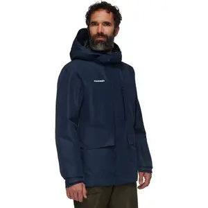 MAMMUT Fall Line Hs Thermo Hooded Jacket - Marine