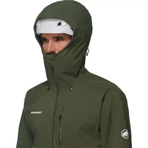 MAMMUT Alto Guide Hs Hooded Jacket - Marsh/dark Marsh
