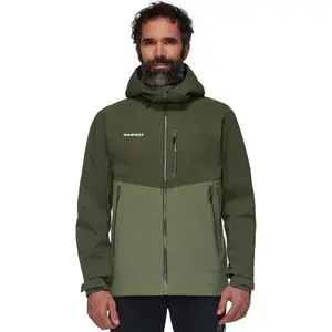 MAMMUT Alto Guide Hs Hooded Jacket - Marsh/dark Marsh