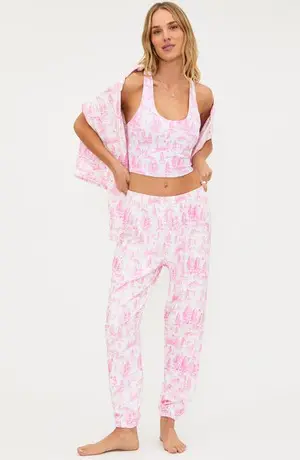 Beach Riot Georgie Print Sweatpants