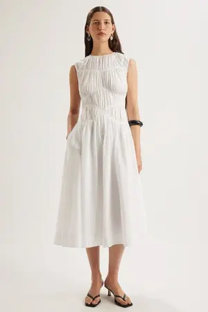 Merlette Villard Dress - White