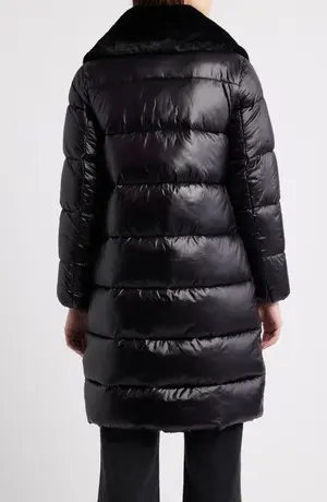 Bcbgmaxazria Nylon Puffer Coat - Black
