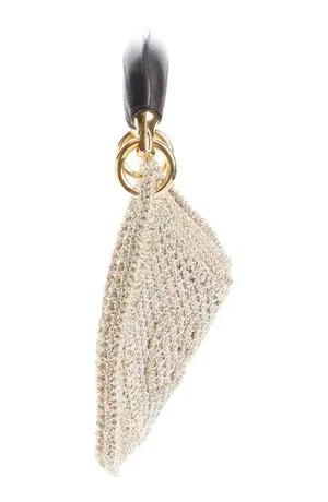 Chloé Raffia Hobo Bag - Silver