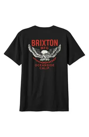 Brixton Waller Cotton Graphic T-shirt