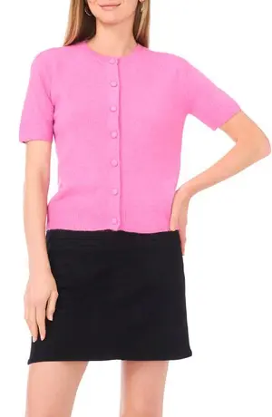 Vince Camuto Short Sleeve Cardigans For Women