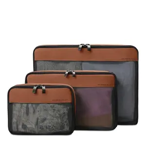 Briggs & Riley Checked Bag Packing Cube Set - Canyon