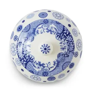 SPODE Italian Brocato Lidded Vase 5