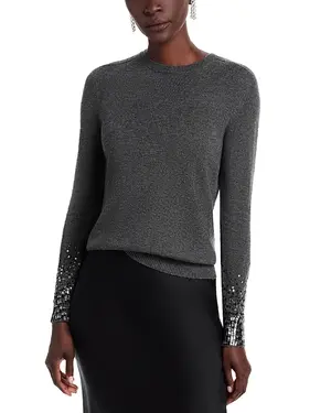 Kobi Halperin Lainey Sequin Cuff Sweater