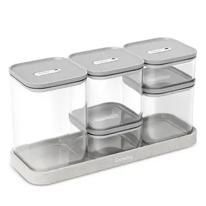 CARAWAY 5 Container Storage Set - Gray