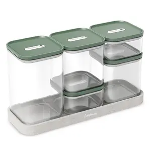 CARAWAY 5 Container Storage Set - Sage