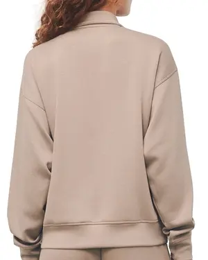 Splendid Scubasoft Quarter Zip Sweatshirt
