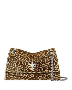 Tory Burch Kira Turnlock Calf Hair Shoulder Bag - Multi