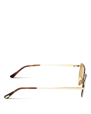 TOM FORD Ethan Geometric Sunglasses