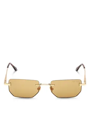 TOM FORD Ethan Geometric Sunglasses