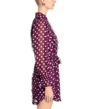 Cinq À Sept Camille Polka Dot Dress