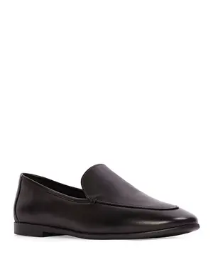 BLACK SUEDE STUDIO Allie Loafer Flats - Black