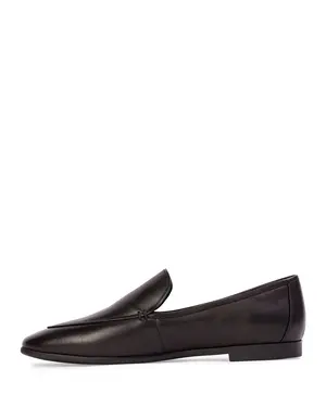 BLACK SUEDE STUDIO Allie Loafer Flats - Black