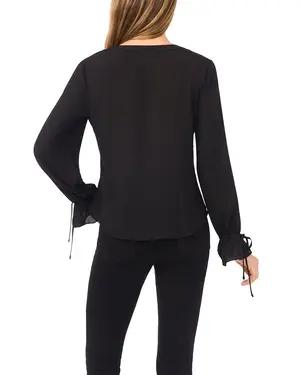 CECE DUPRAZ Tie Sleeve Blouse