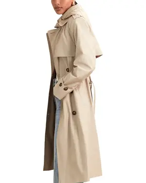 REISS Petites Zip Out Mac Trench Coat
