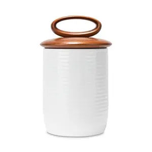 NAMBE Breaking Bread Medium Canister - White