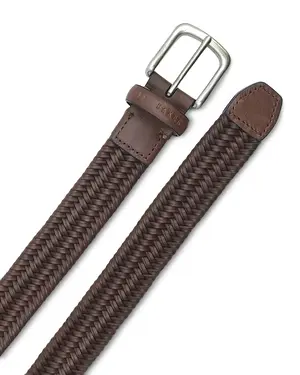 Ted Baker London Braided Leather Belt - Brown