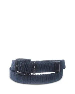 Ted Baker London Woven Belt - Navy