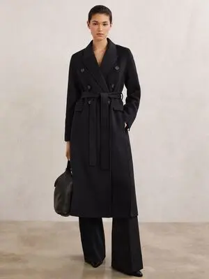 REISS Brogan Double-breasted Coat