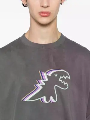 AGNES B. Dino-embroidered T-shirt