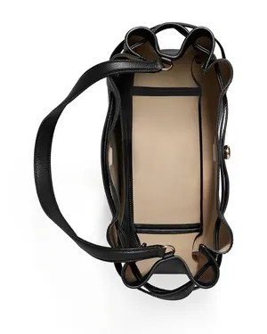 Tory Burch Romy Large Bucket Bag - Black
