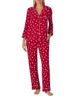 Kate Spade New York Three Quarter Sleeve Pajama Set - Multi
