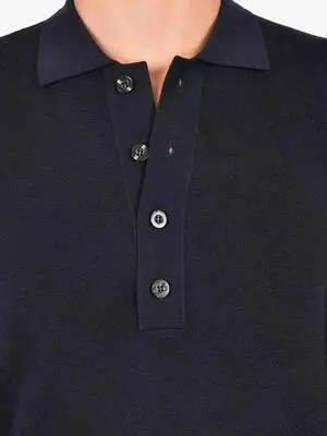 LOW BRAND Long-sleeve Polo Shirt