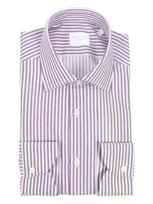 XACUS Striped-pattern Long-sleeve Shirt