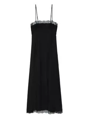 Zadig&Voltaire Ridar Lace Midi Dress - Black