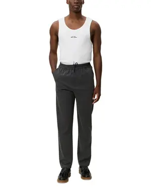 LES DEUX Como Tapered Textured Trousers