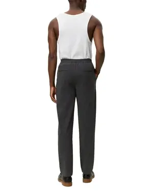 LES DEUX Como Tapered Textured Trousers