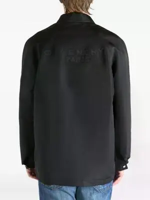 Givenchy Drawstring Hem Shirt Jacket