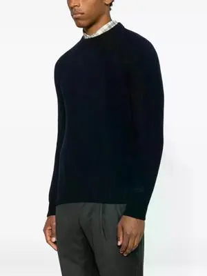 MC2 SAINT BARTH Marine Wool Sweater - Blue