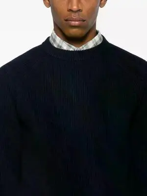 MC2 SAINT BARTH Marine Wool Sweater - Blue
