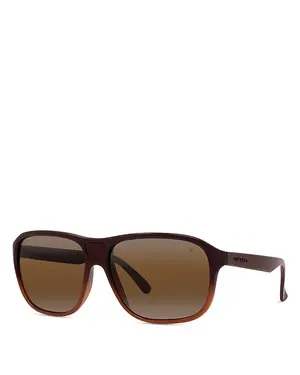 Vuarnet Legend 03 60mm Pilot Sunglasses - Gradient/brown