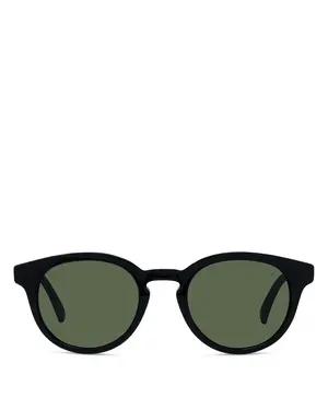 Vuarnet 51mm Round Sunglasses