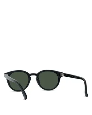 Vuarnet 51mm Round Sunglasses