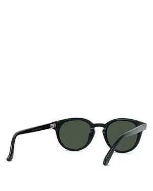 Vuarnet 51mm Round Sunglasses