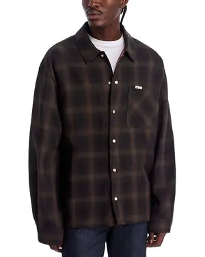 REPRESENT Bonded Reversible Check Shirt
