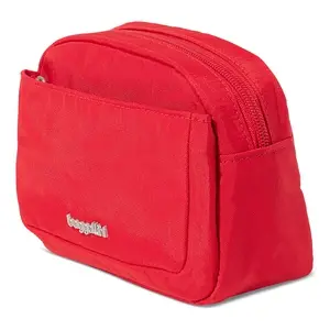 BAGGALLINI The Jet Set Edit Small Pocket Cosmetic Pouch - Scarlet Red