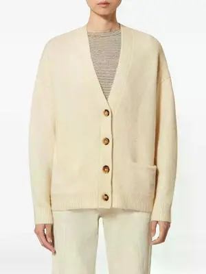 MARANT ETOILE Eborah Pocket Cardigan - Neutrals