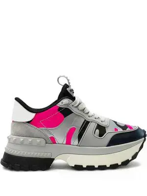 Valentino Garavani Lace-up Sneakers - Grey
