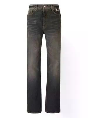 Rhude Black Wash Jeans For Men