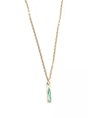 LANVIN Geometric Pendant Necklace