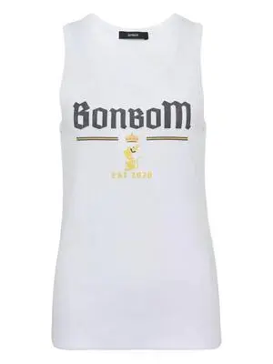 BONBOM Logo-print Tank Top